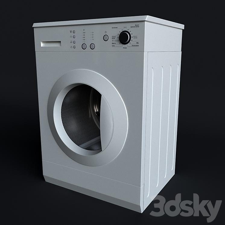 washer 3D Model - 3DSKY Decor Helper