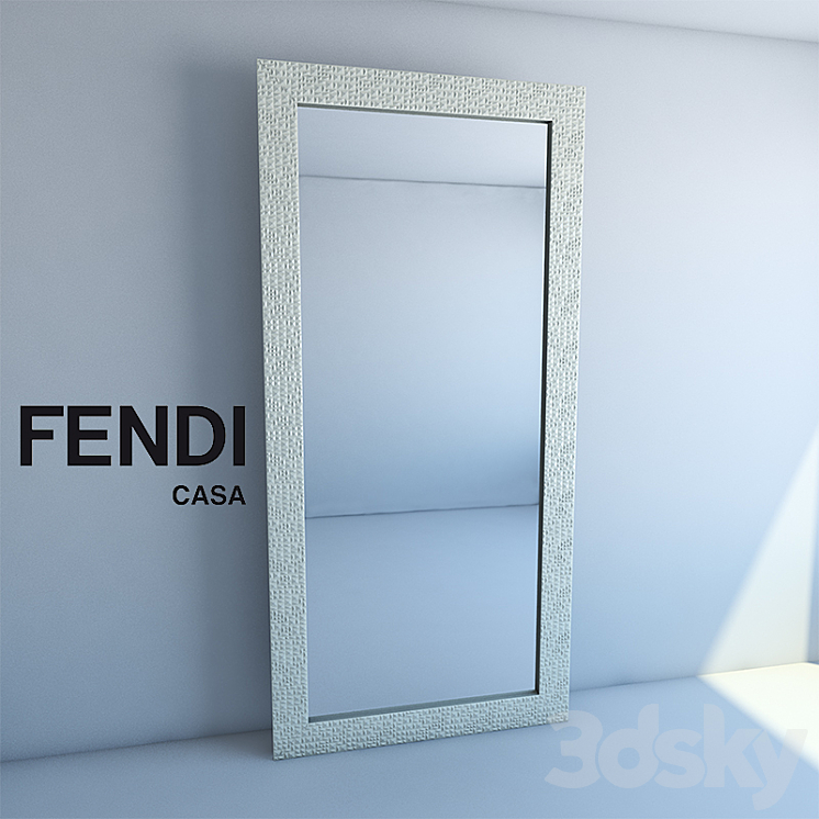 Fendi Cassa Mirror - Mirror - 3D model