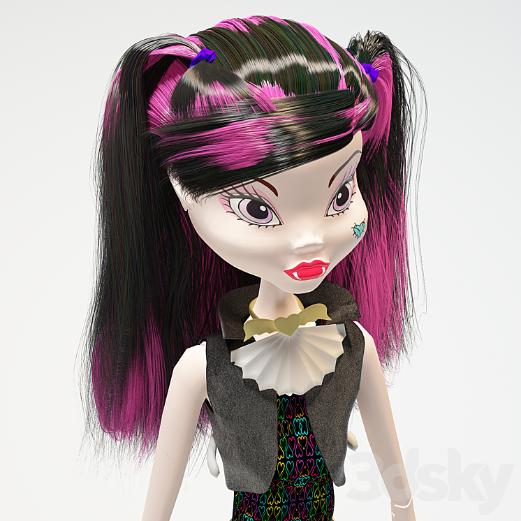 Doll monsterhigh - Toy - 3D model