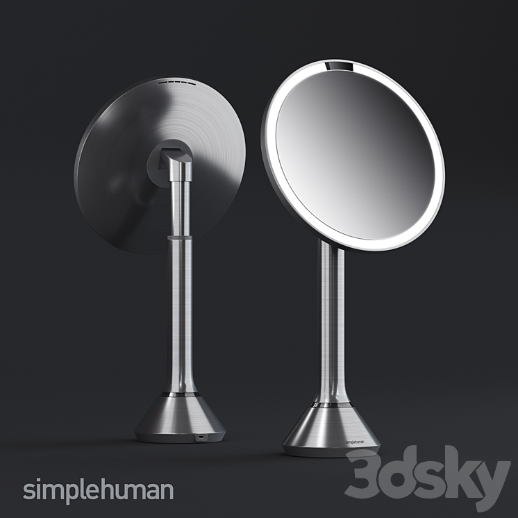 Touch vanity mirror from simplehuman - Mirror - 3D model