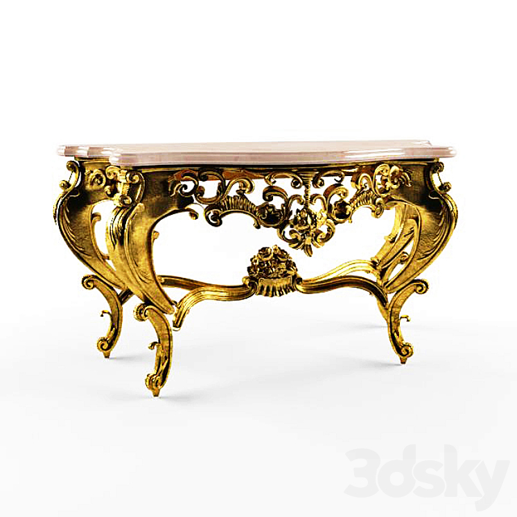 Barocco-table - Other - 3D model