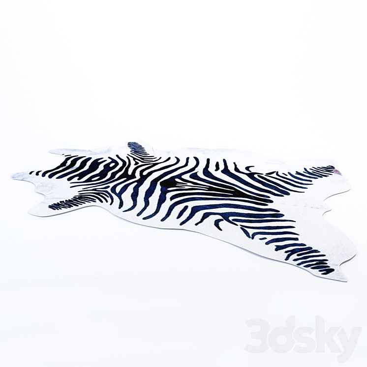 Carpet "zebra" - Carpets - 3D model
