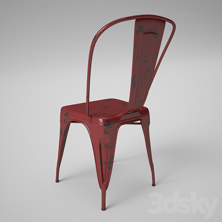 chair TOLIX HIGH BACK - Chair - 3D model