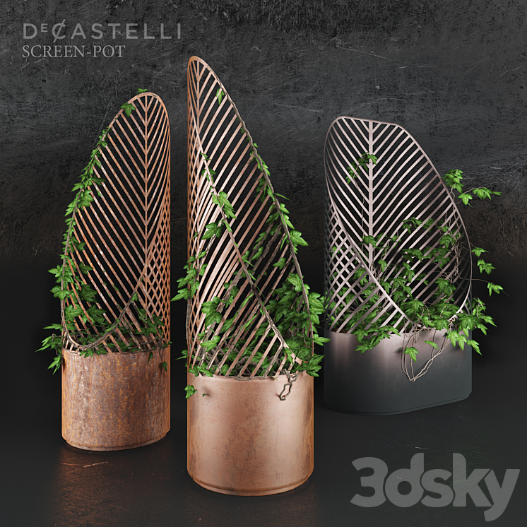 SCREEN-POT - Indoor - 3D model