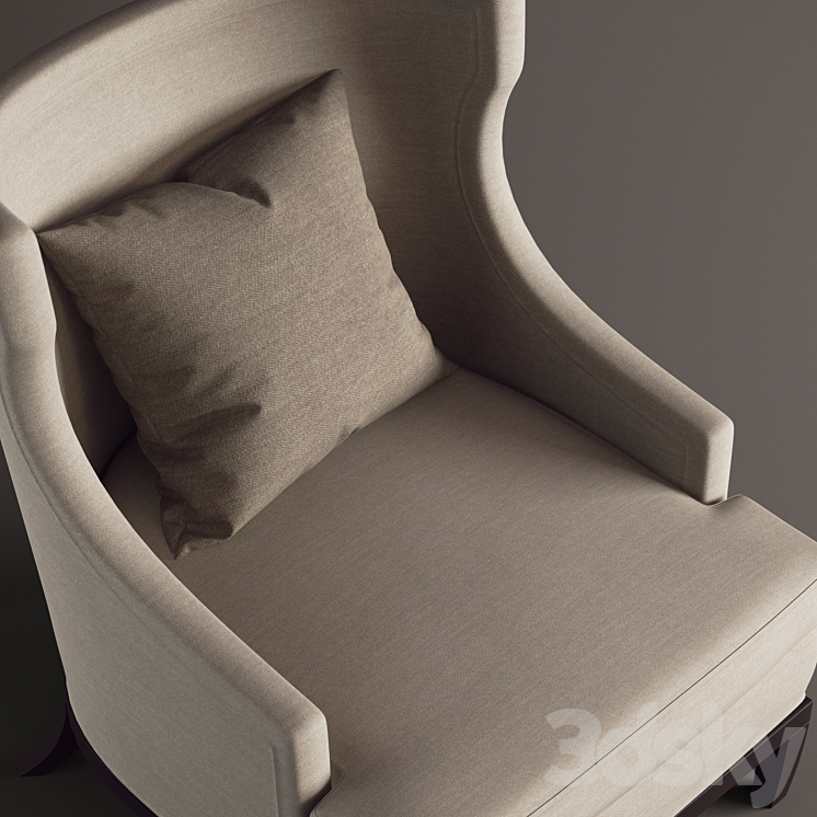 Andrew martin northumberland chair - Arm chair - 3D model
