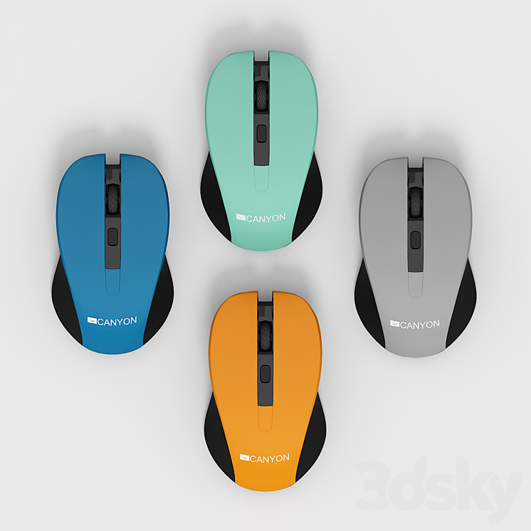CANYON CNE-CMSW1 - PC & other electronics - 3D model