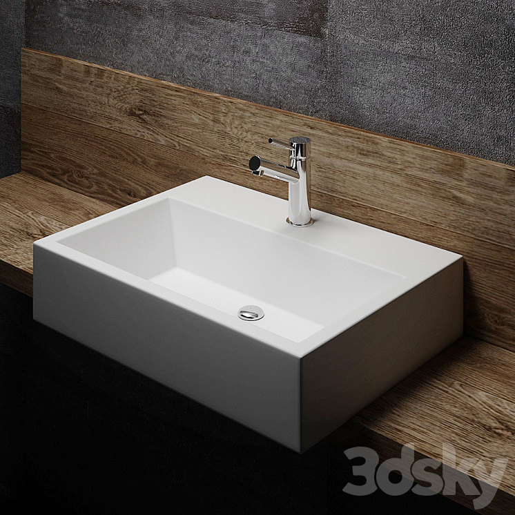 [3DSKY] Overhead Sinks Hidra Loft 3D Model | NEW UPDATE 2023