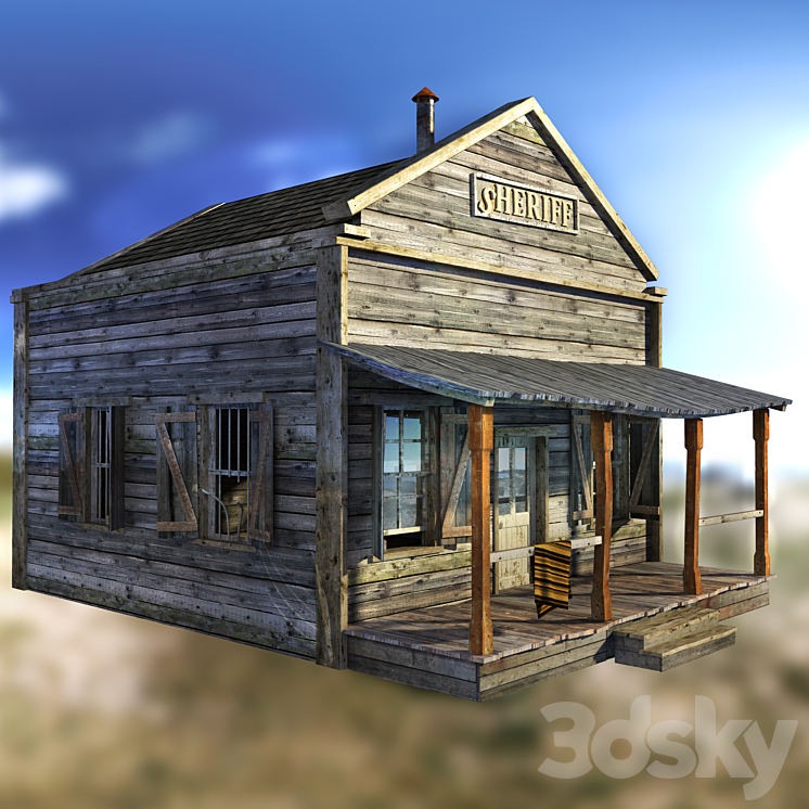 Sheriff house - Building - 3D model