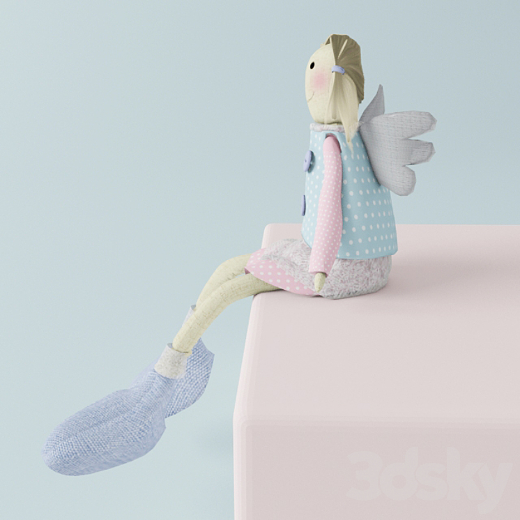 [3DSKY] Rag Doll 3D Model | NEW UPDATE 2023