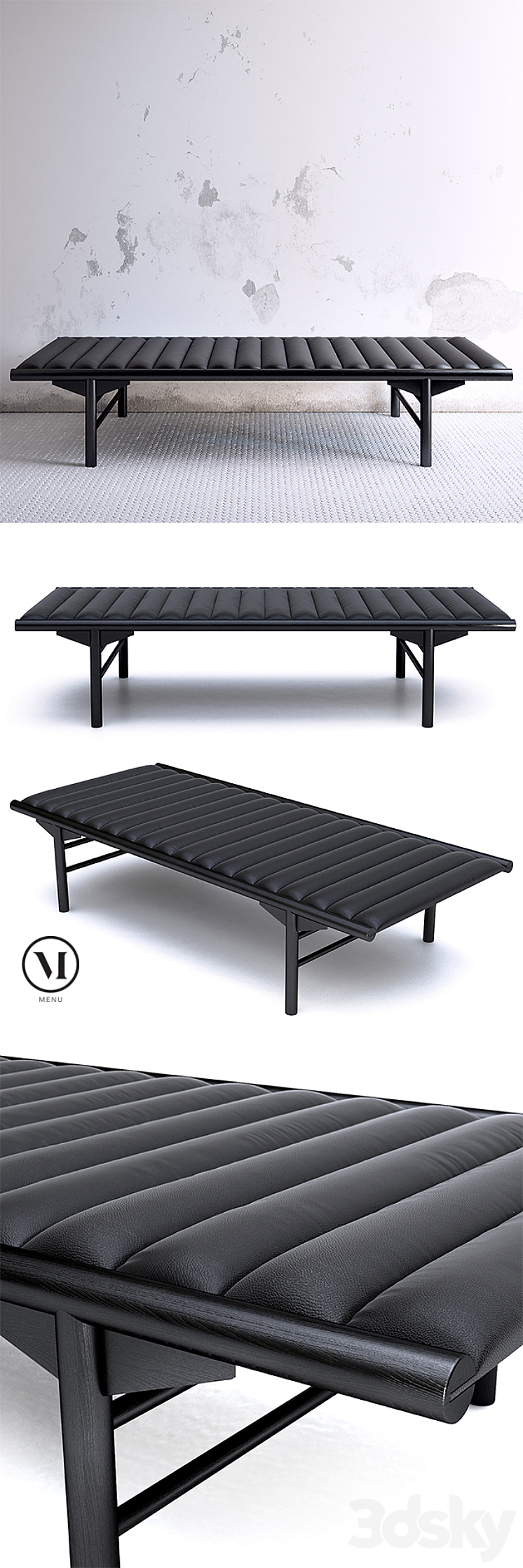 Menu Daybed - Other soft seating - 3D model