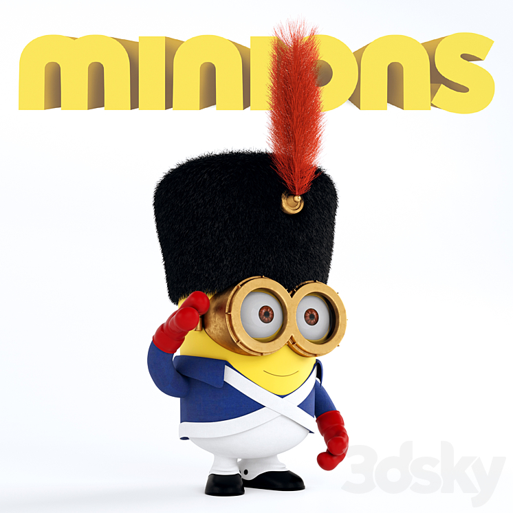 minion napoleon - Toy - 3D model
