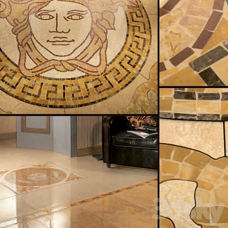 Versace - Tile - 3D model