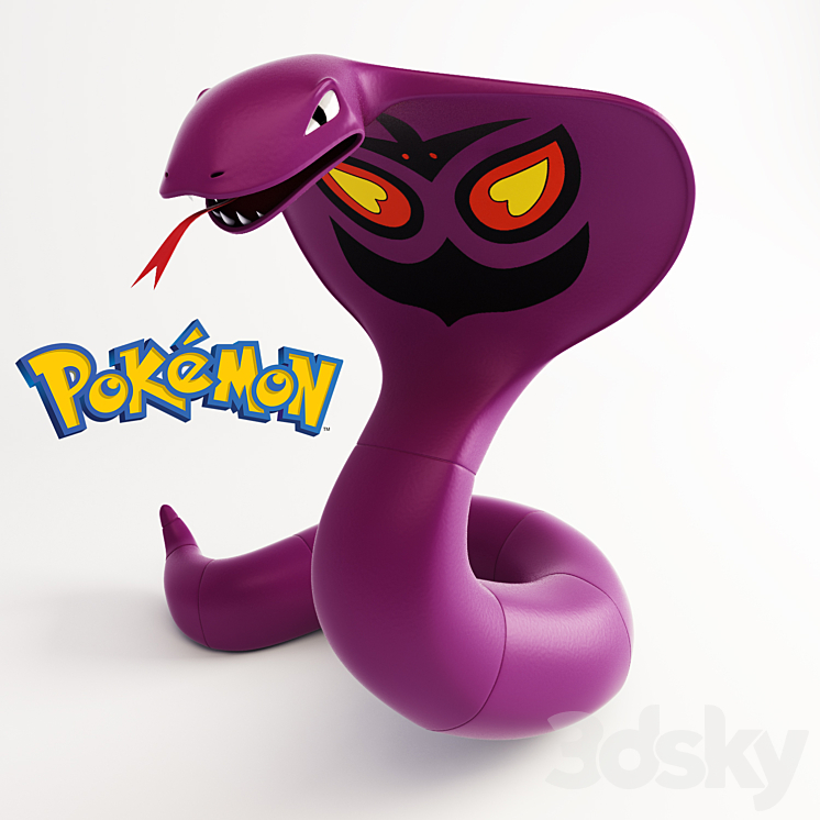 Pokemon Arbok - Toy - 3D model