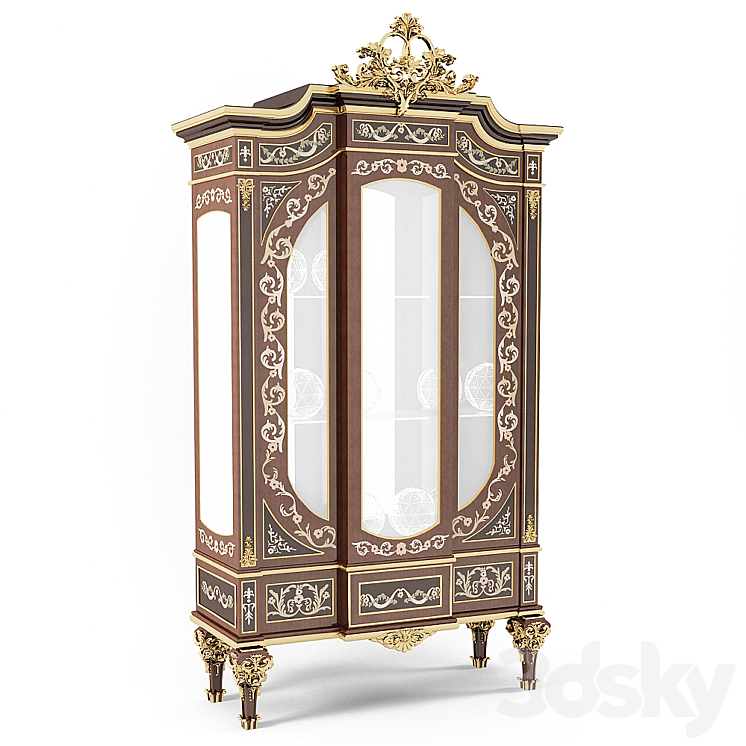 SHOWCASE - Wardrobe & Display cabinets - 3D model