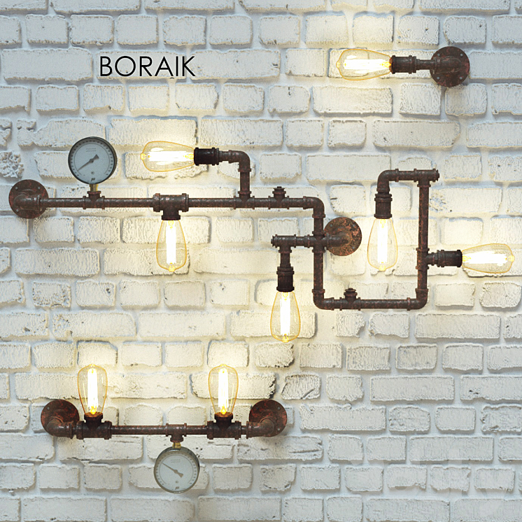 lamp BORAIK - Wall light - 3D model
