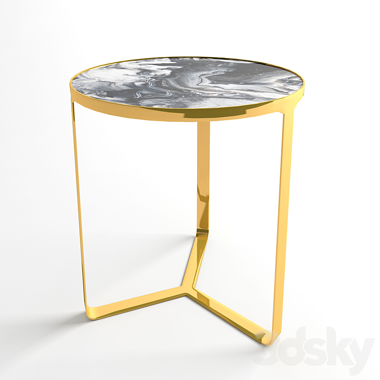 side table - Table - 3D model