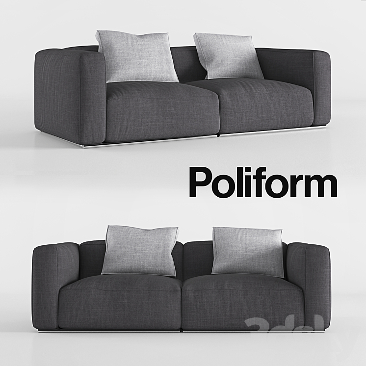 POLIFORM Shangai - Sofa - 3D model