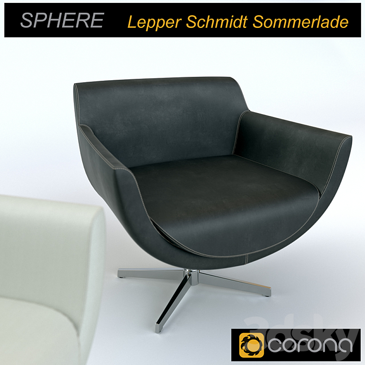 SPHERE CHAIR - Arm chair - 3D model
