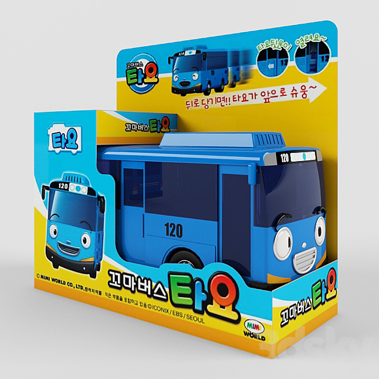 Tayo - Toy - 3D model