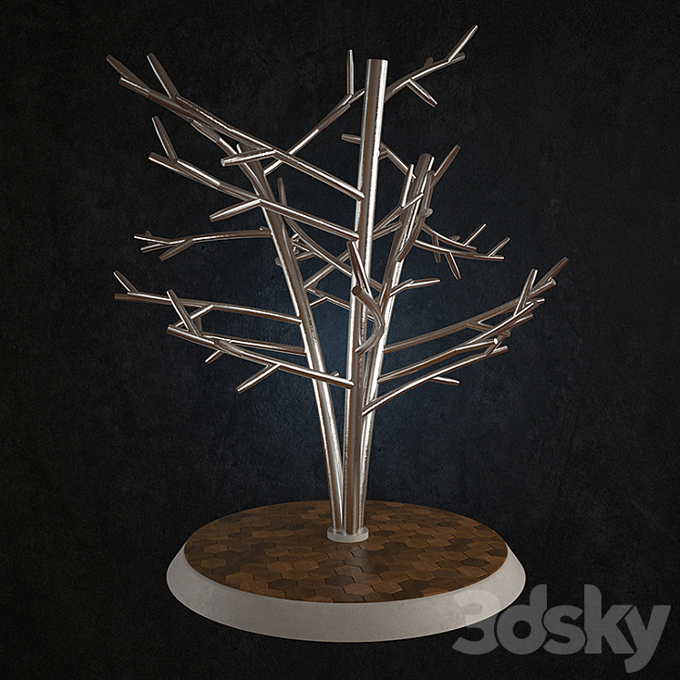 Steel Tree art - Other decorative objects - 3D model