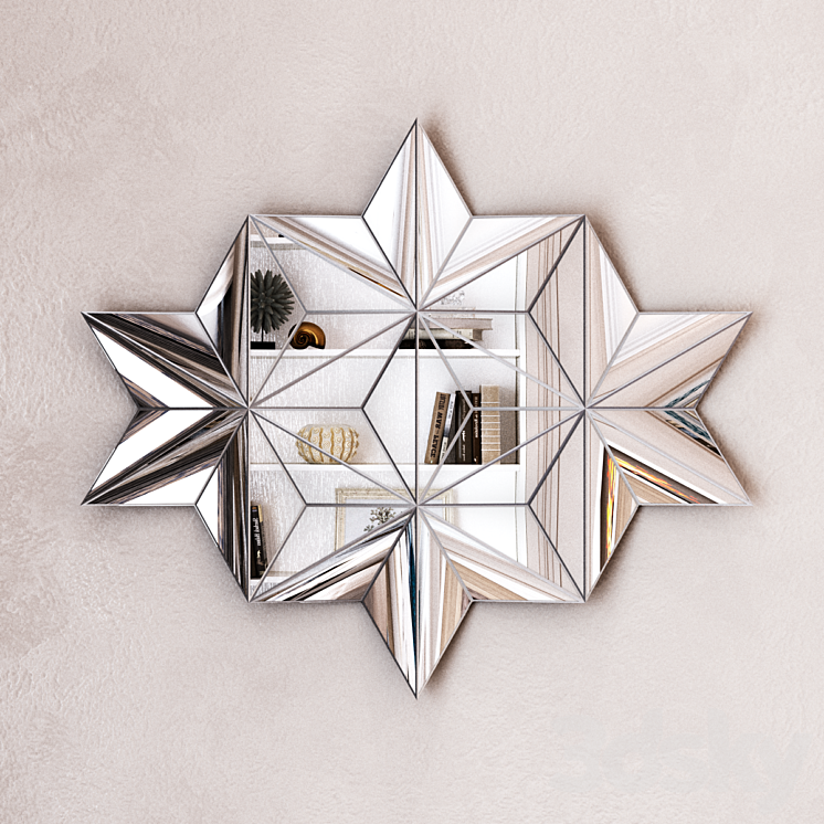 Stars mirror - Mirror - 3D model
