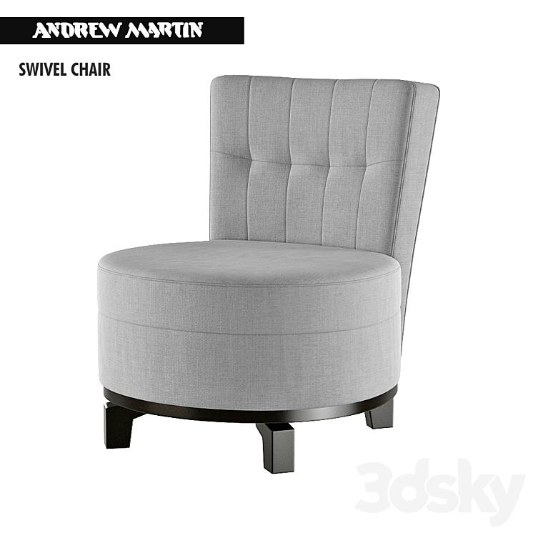 Andrew Martin Swivel Chair - Arm chair - 3D model