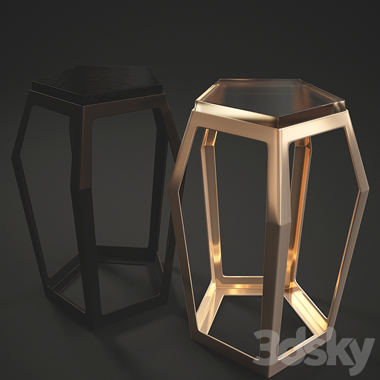 Gem Table - Table - 3D model