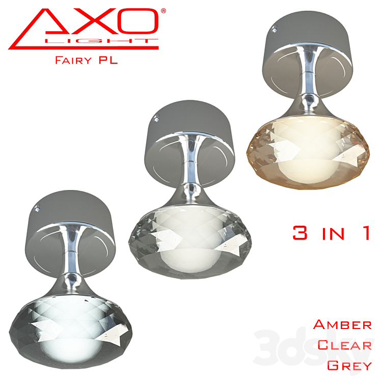 Axo Light Fairy PL set - Spot light - 3D model