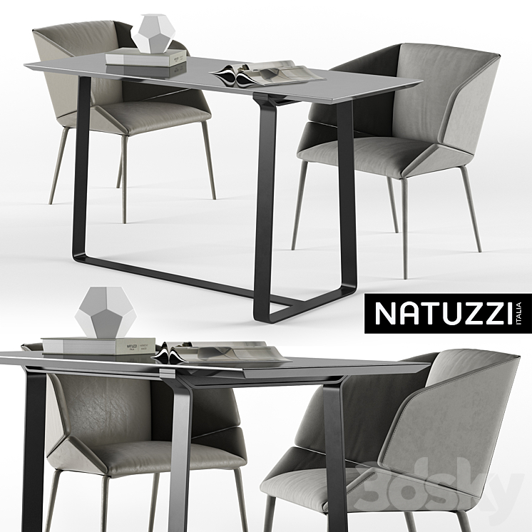 [3DSKY] Natuzzi 3D Model | NEW UPDATE 2023