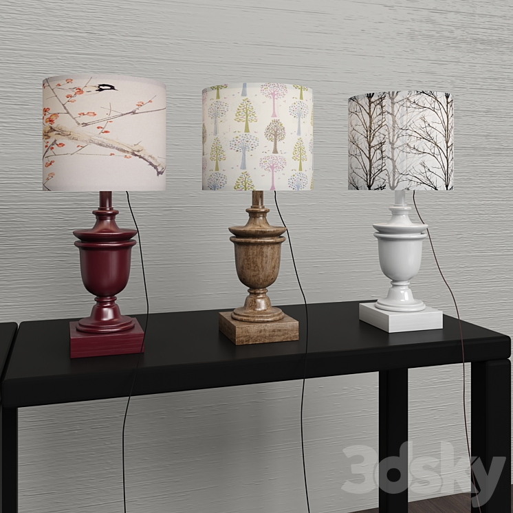 Modern Table Lamp_01 - Table lamp - 3D model