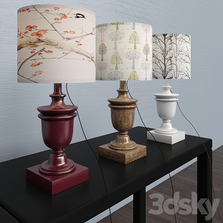 Modern Table Lamp_01 - Table lamp - 3D model