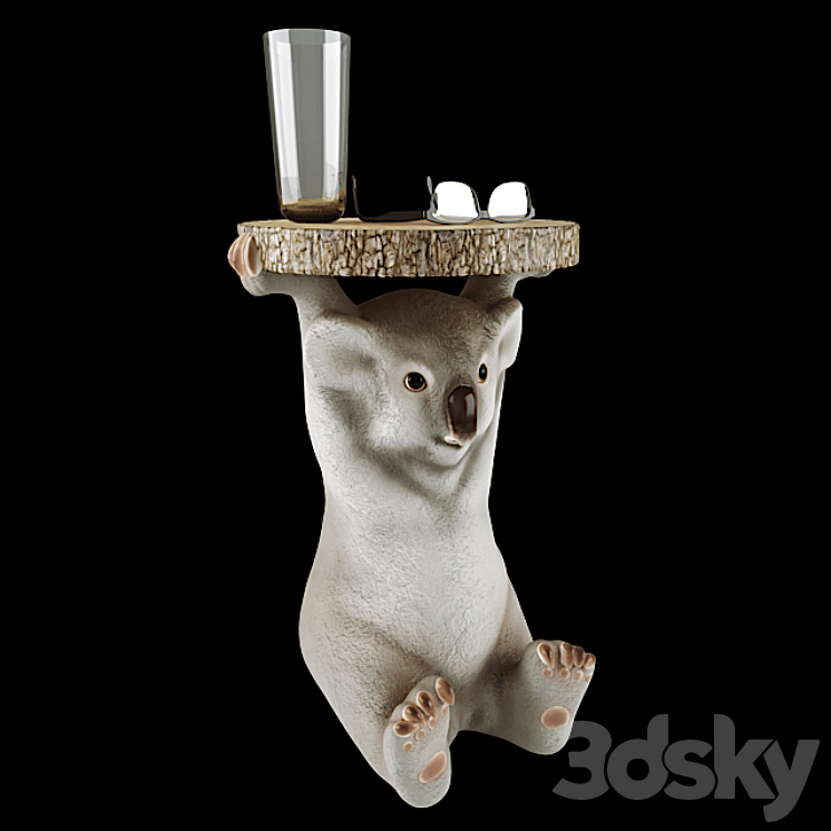 KARE - Side table Koala - Table - 3D model