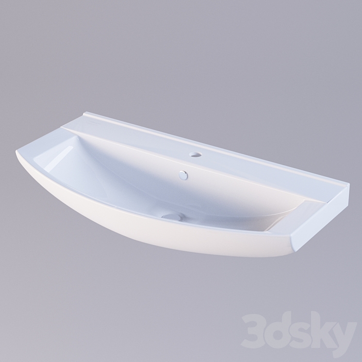 Washbasin Sanita Luxe best 75 - Wash basin - 3D model