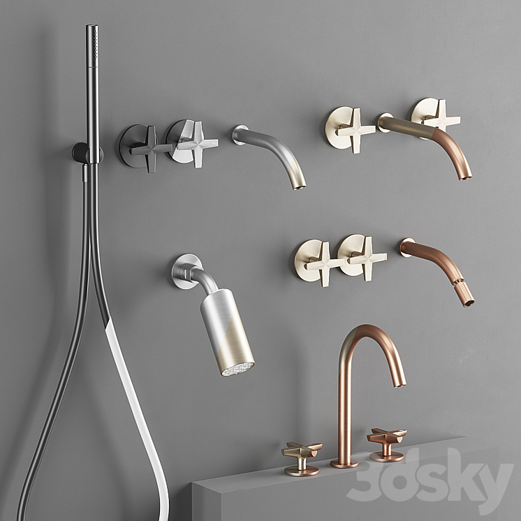 CEA Cross part 1 3D Model - 3DSKY Decor Helper