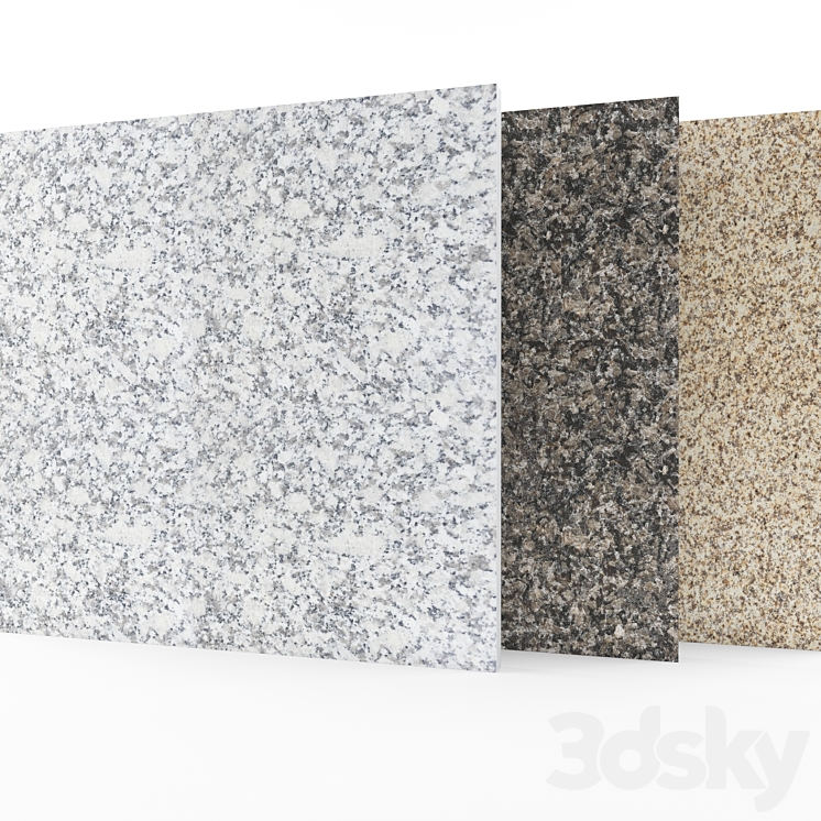 Granite - Stone - 3D model