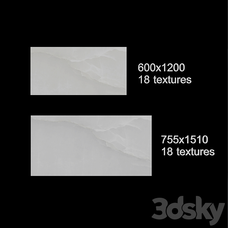 Tile Peronda Museum Onix - Tile - 3D model