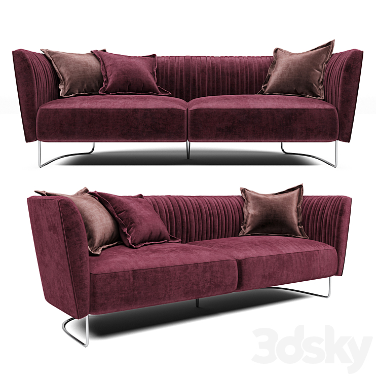 Desiree Shellon sofa - Sofa - 3D model
