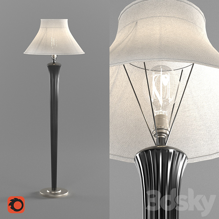 [3DSKY] Floor Lamp 3D Model | NEW UPDATE 2023