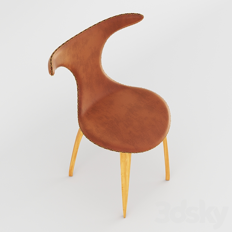 DanForm Dolphin Chair - Chair - 3D model