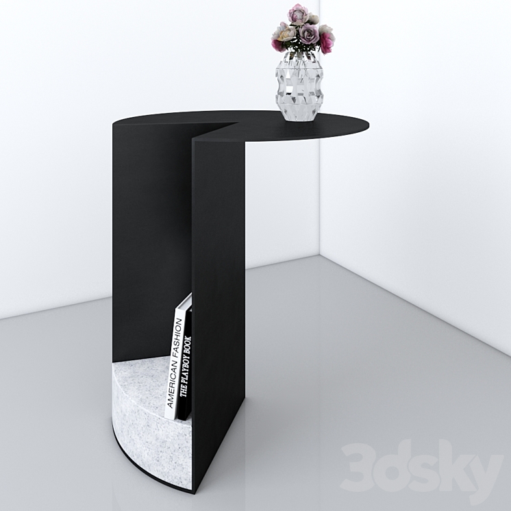 Stand_circle - Decorative set - 3D model