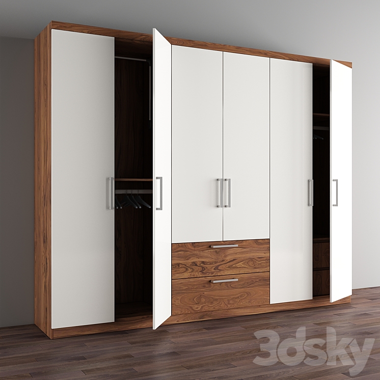 Wardrobe 3a - Wardrobe & Display cabinets - 3D model