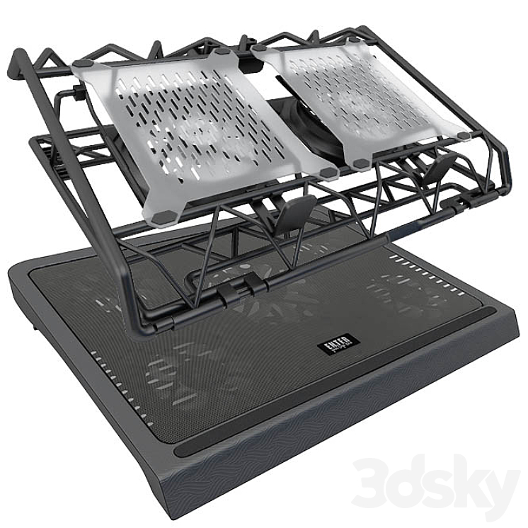 4 laptop coolers 3D Model - 3DSKY Decor Helper