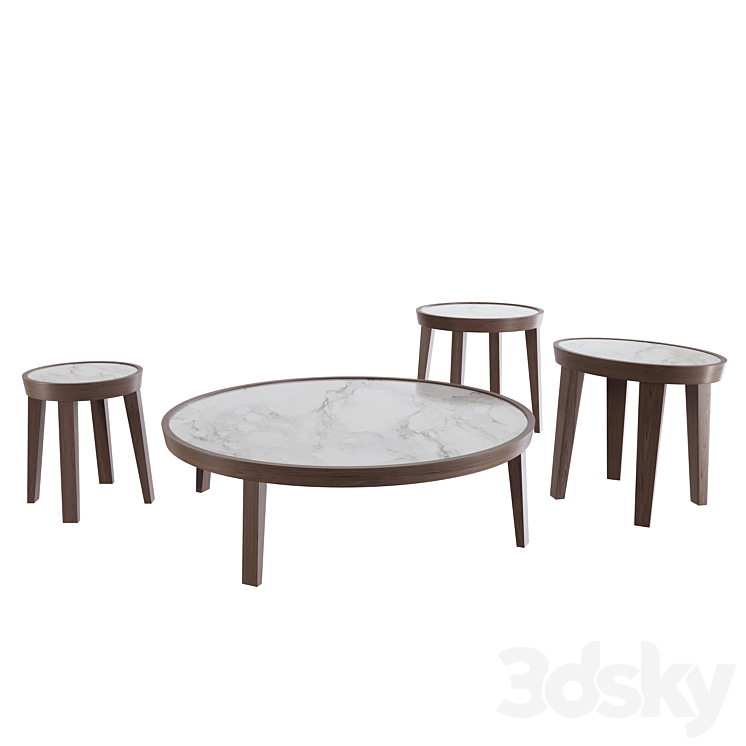 Flexform Dida Tavolino - Table - 3D model