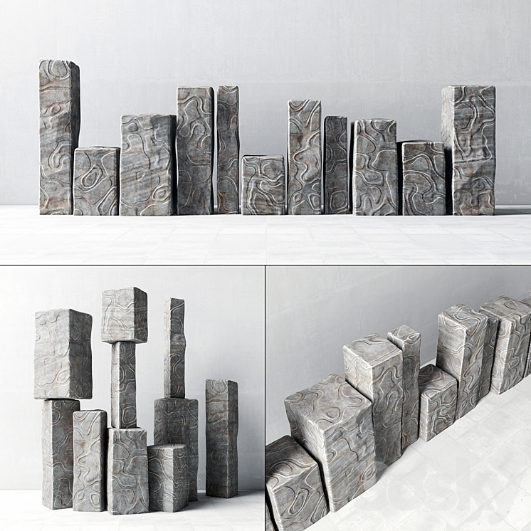 Stone pattern / Stone pattern - Other - 3D model