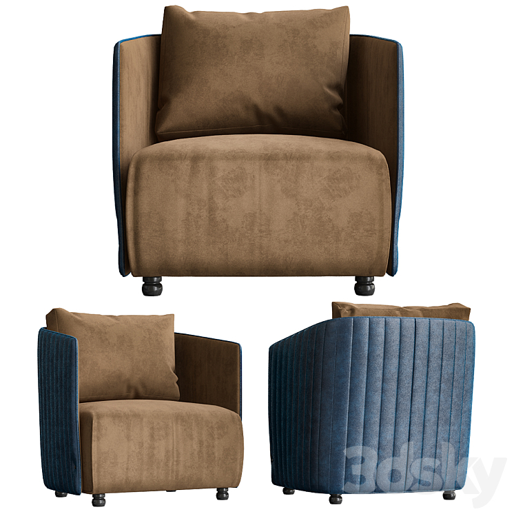 Signorini And Coco Betty Luxury Armchair Arm Chair 3d Model