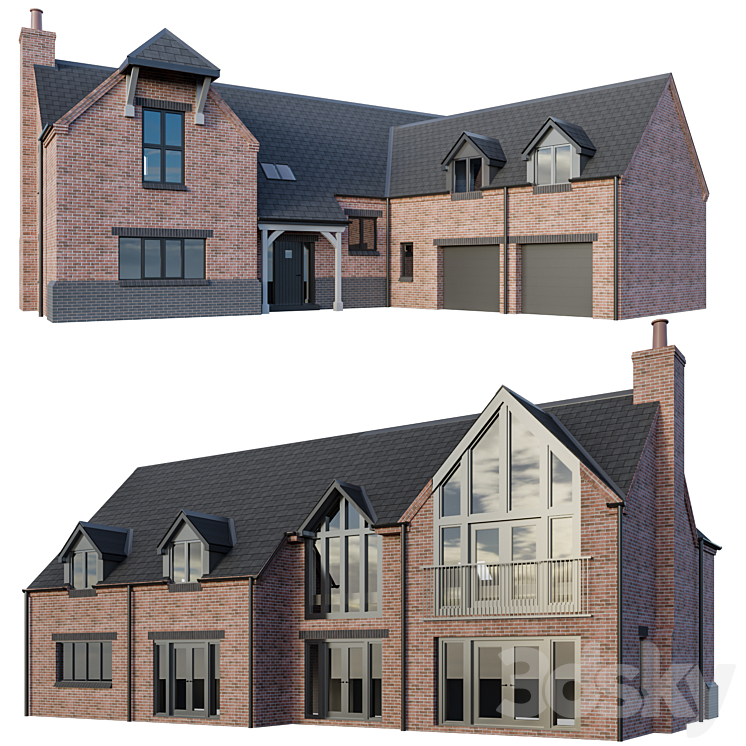 England house - Building - 3D model
