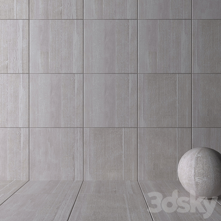 Wall tiles 285 Ash - Tile - 3D model