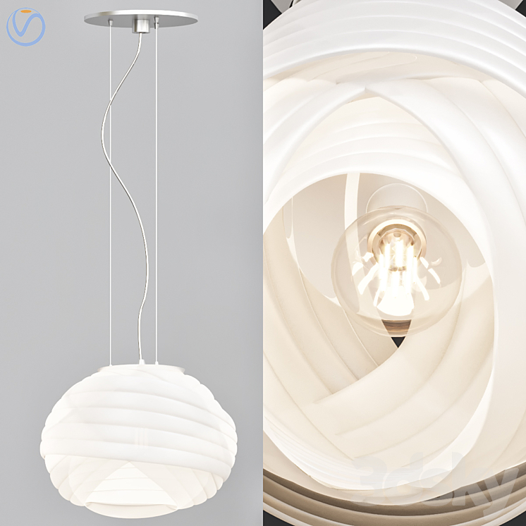Cloud - Pendant light - 3D model