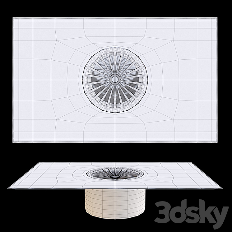 Silverline SUPREME 3412 Hood / Hob - Kitchen appliance - 3D model