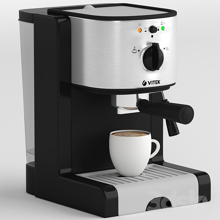 Coffee maker Vitek VT-1513 - Kitchen appliance - 3D model